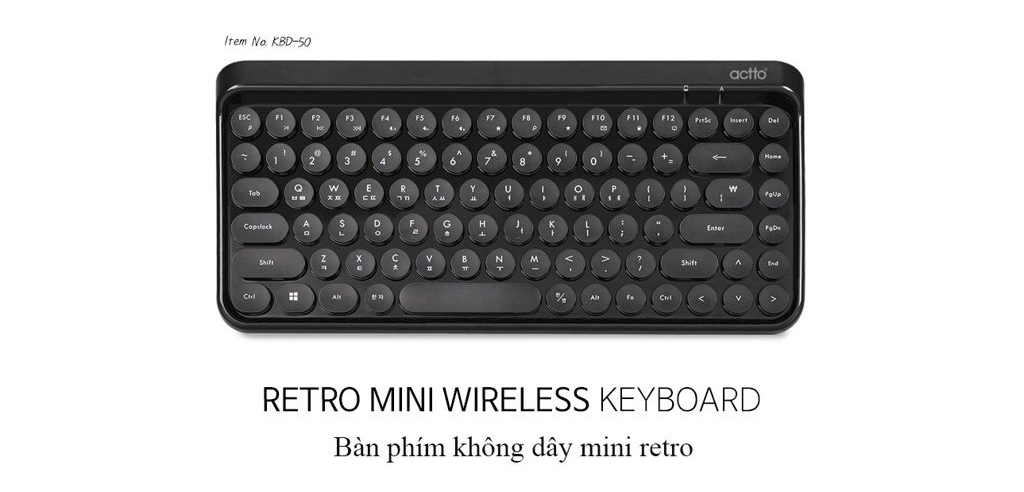 Đánh giá chi tiết bàn phím mini Retro mang lại cảm xúc độc đáo | ViuViu