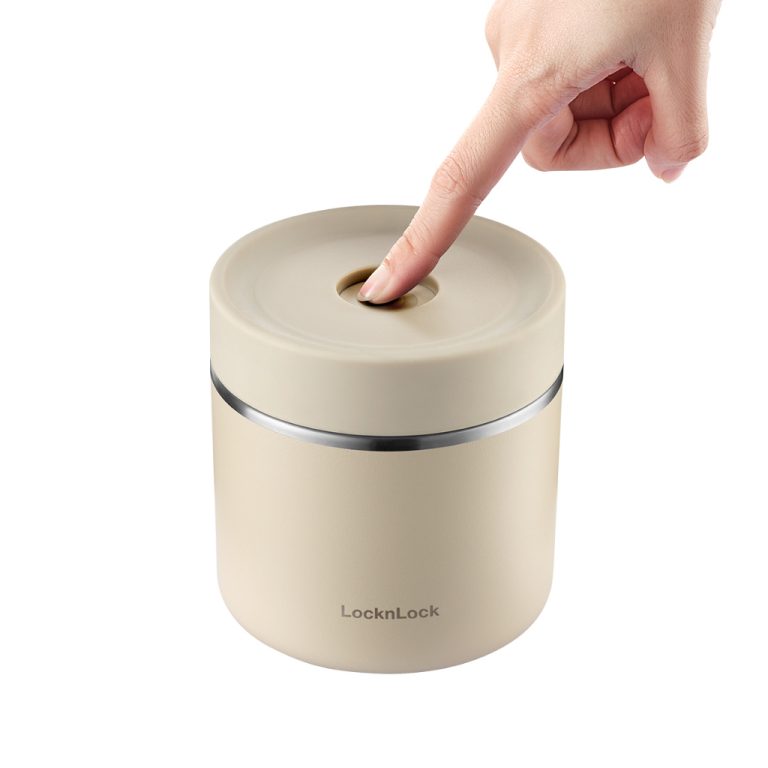 Đánh Giá Hộp Cơm Giữ Nhiệt Lock&Lock Pump Vacuum Lunch Box LHC8052S02 | ViuViu