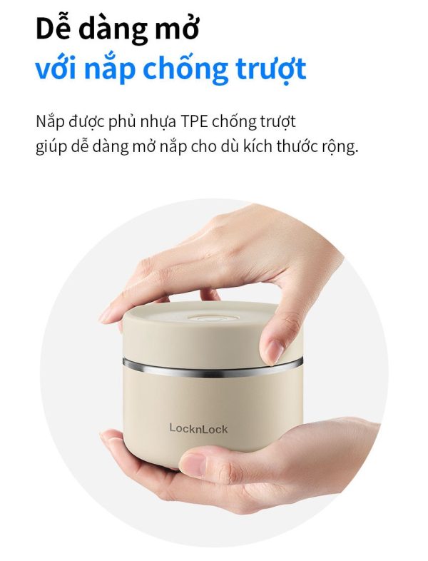 Đánh Giá Hộp Cơm Giữ Nhiệt Lock&Lock Pump Vacuum Lunch Box LHC8052S02 | ViuViu